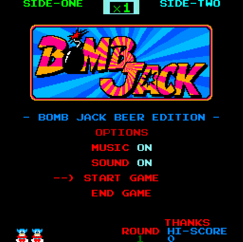 Indie Retro News: Bomb Jack Beer Edition - The enhanced Amiga port of ...