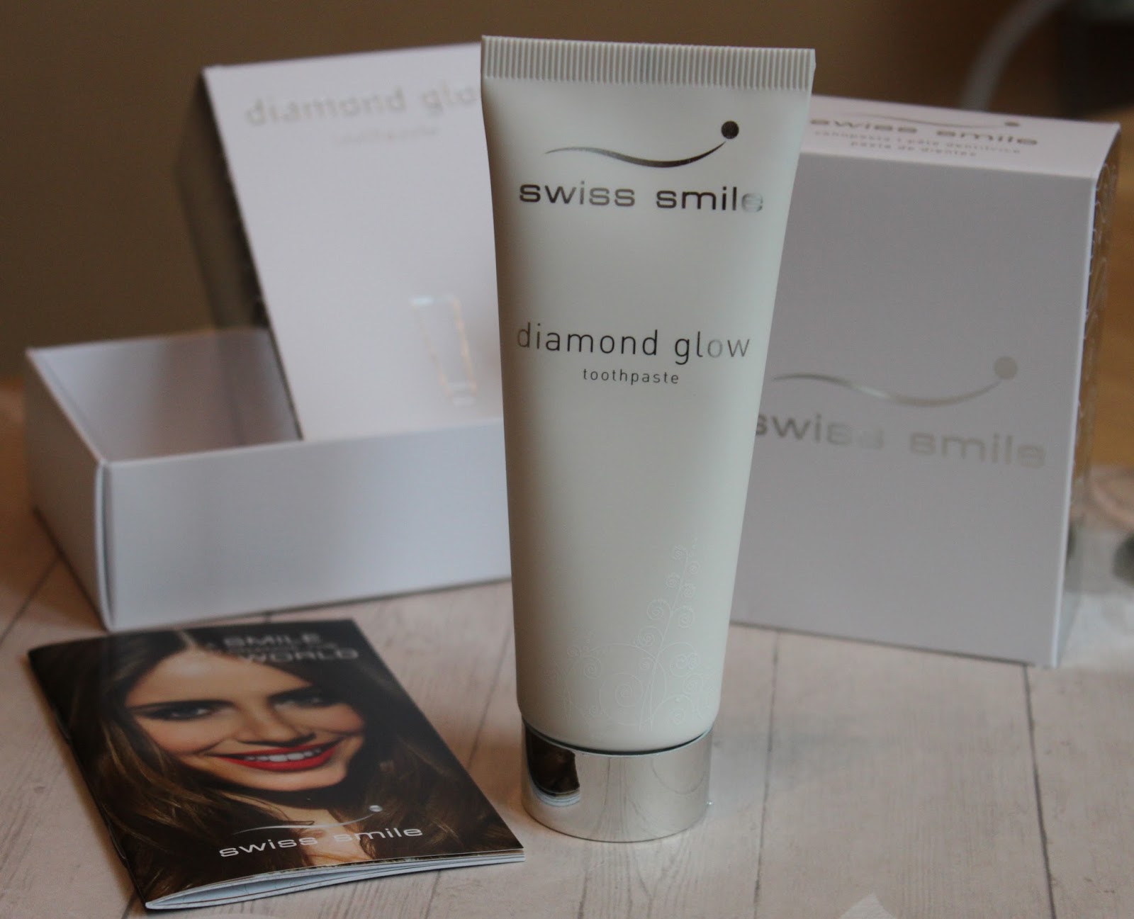TSARINA: Swiss Smile Snow White toothpaste & toothbrush. Swiss Smile ...