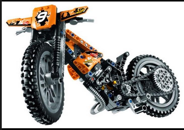 LEGO TECHNIC MOTORCYCLES: Speedway Bikes - Made of LEGO