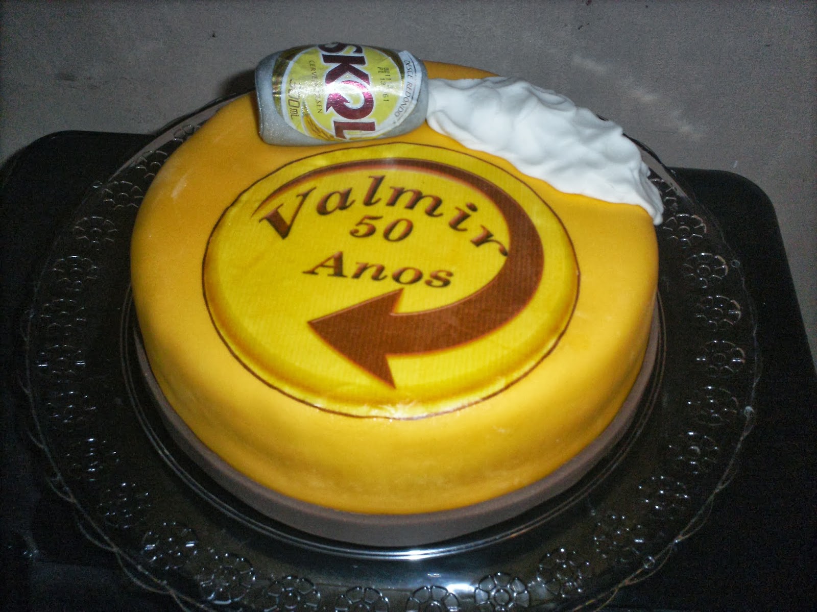 Edna Cakes: Bolo Tema Cerveja Skol