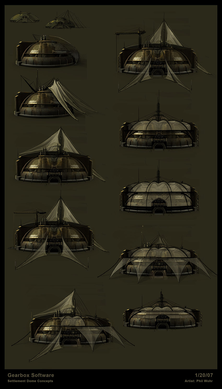 Art Of Phil Wohr: Borderlands Concept Art!