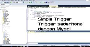 Cara Membuat Trigger di SQl Server