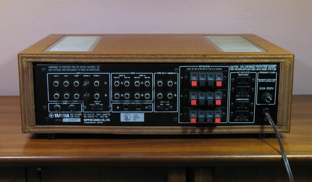 Yamaha CA-1000 - Integrated Amplifier | AudioBaza