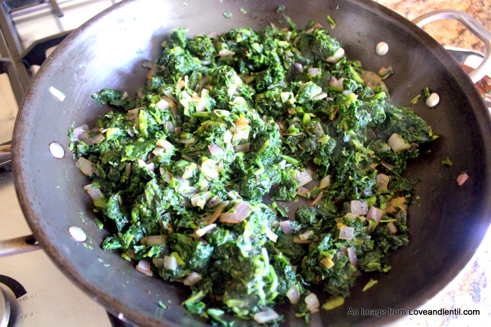 Love & Lentil: Onion Spinach Lavash Rolls