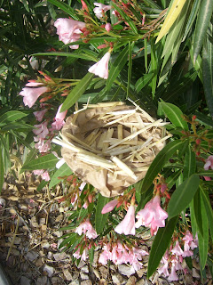 Chipman's Corner Preschool: Handprint Bird in Nest