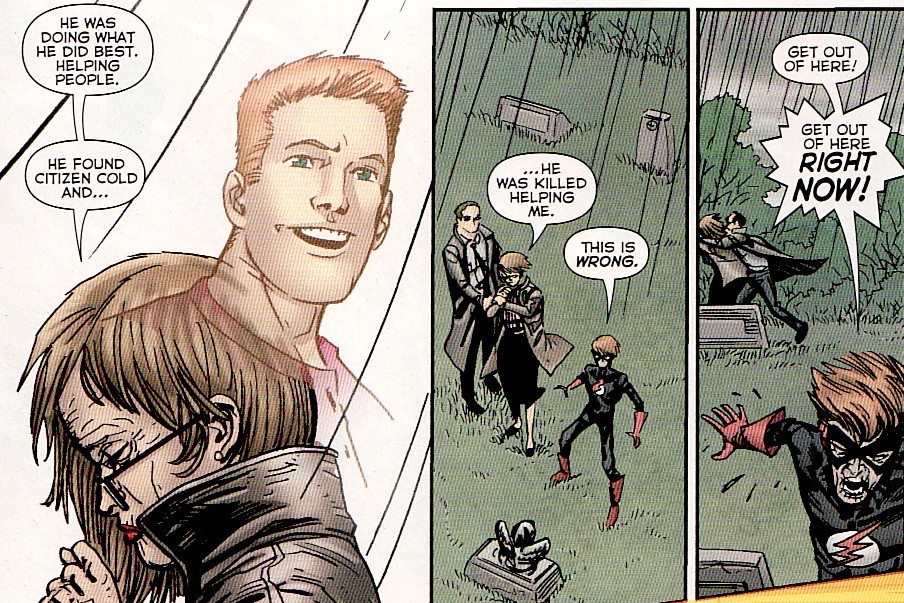 Supergirl Comic Box Commentary: Review: Flashpoint: Kid Flash Lost #3