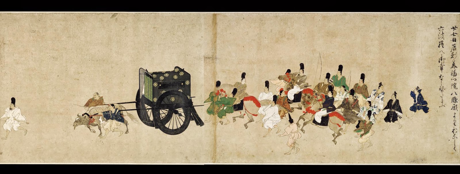 Japón, cultura y arte: Pintura japonesa: el Heiji monogatari emaki