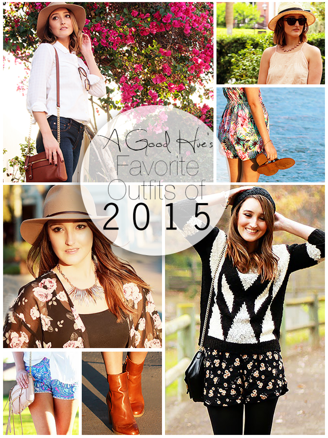 Favorite Outfits of 2015 - A Good Hue