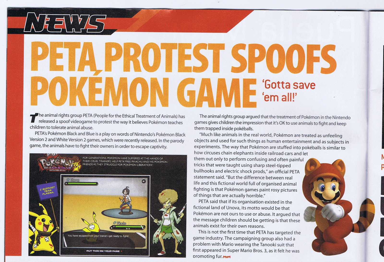 Internet Sketchbook Blog: PETA vs Pokémon?