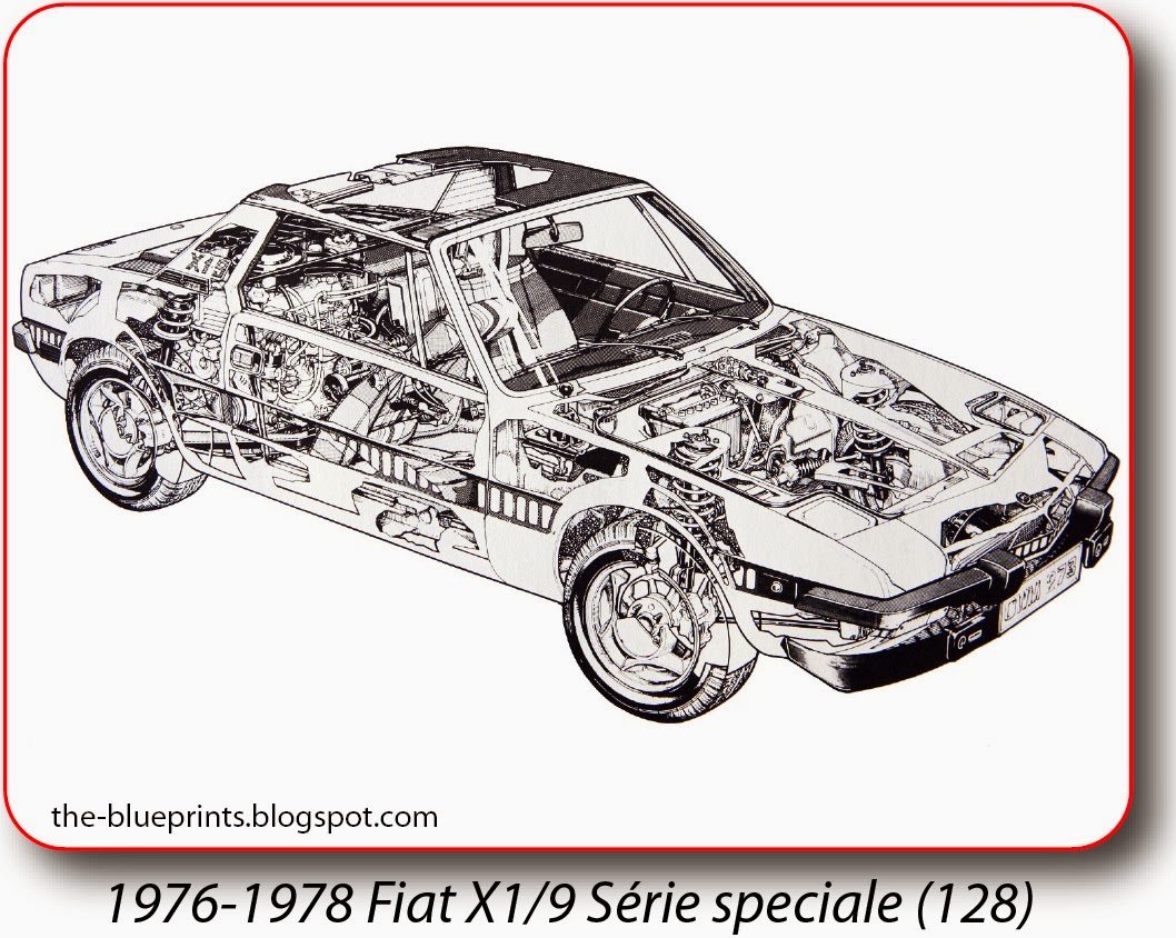 Vector Blueprints - Cars, Trucks, Busses and others: Fiat - Illustrations