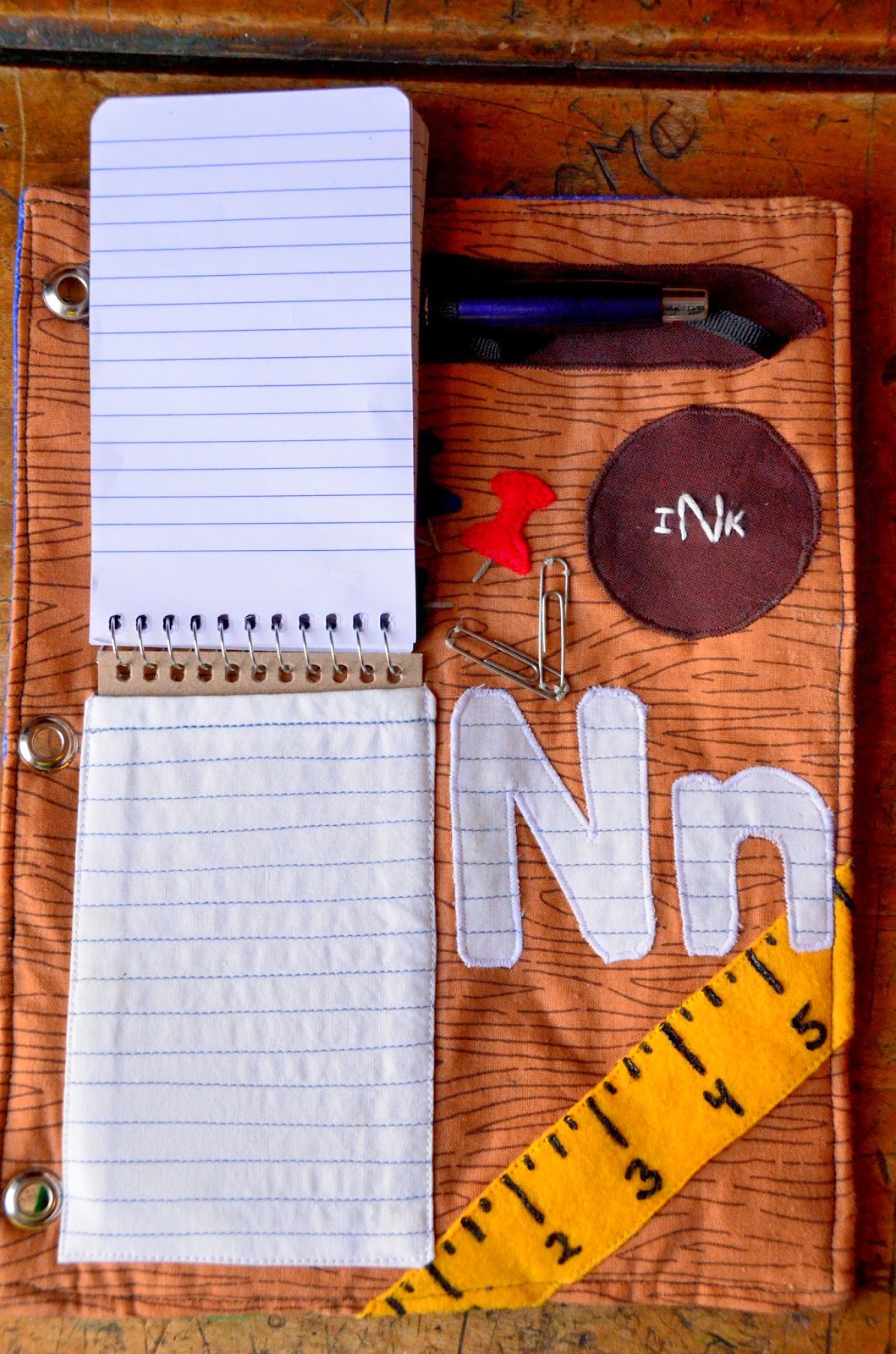 The Adventures of Six Hobbits: Alphabet Quiet Book: N is for Note