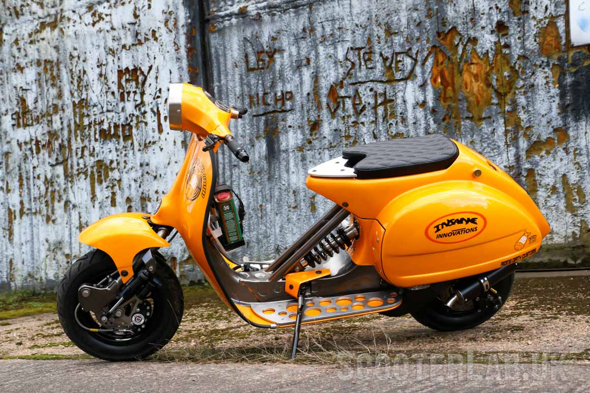 BLACK CAT garage : Lower Class – Insane Vespa CUSTOM