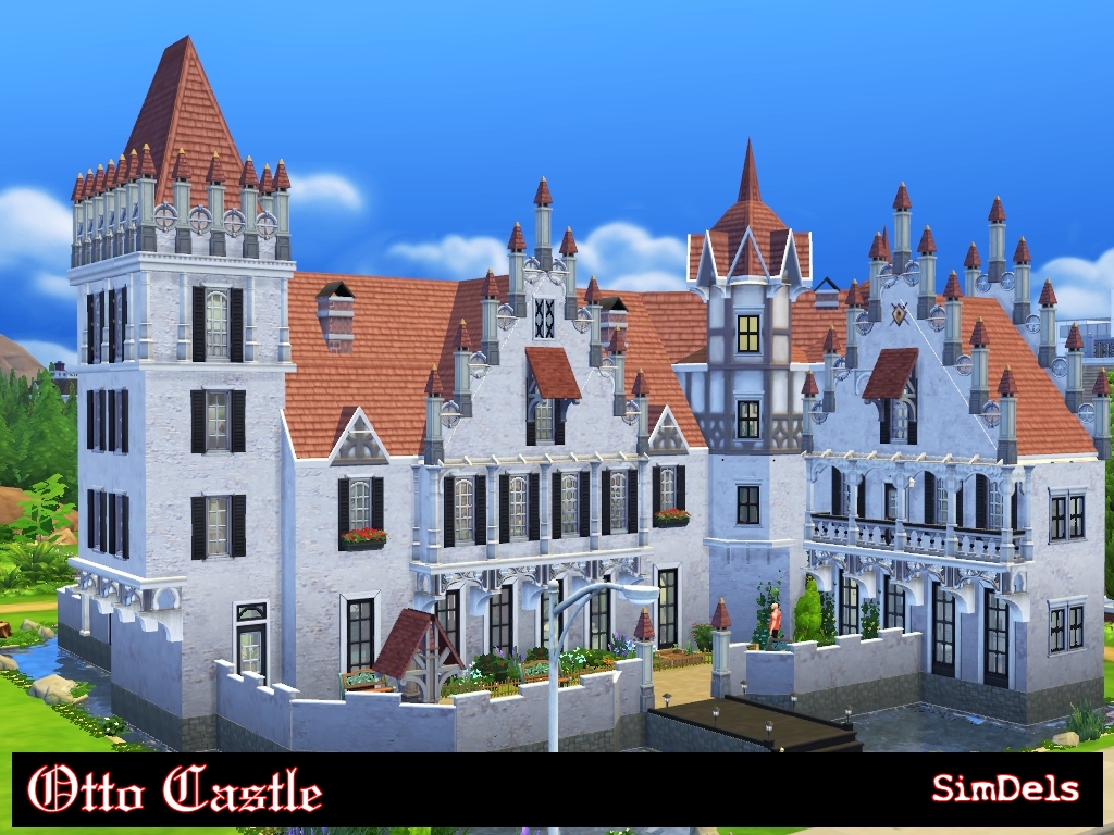 Build the high castle in sims 4 - oplhood