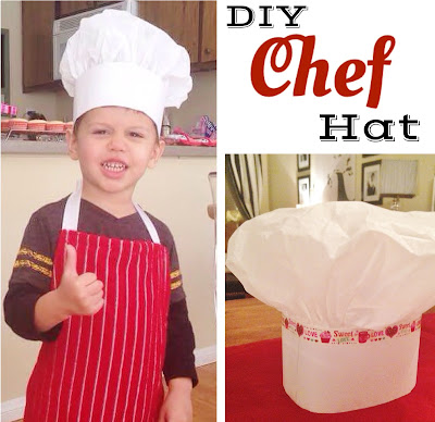 DIY Chef's Hat - Elizabeth Breton