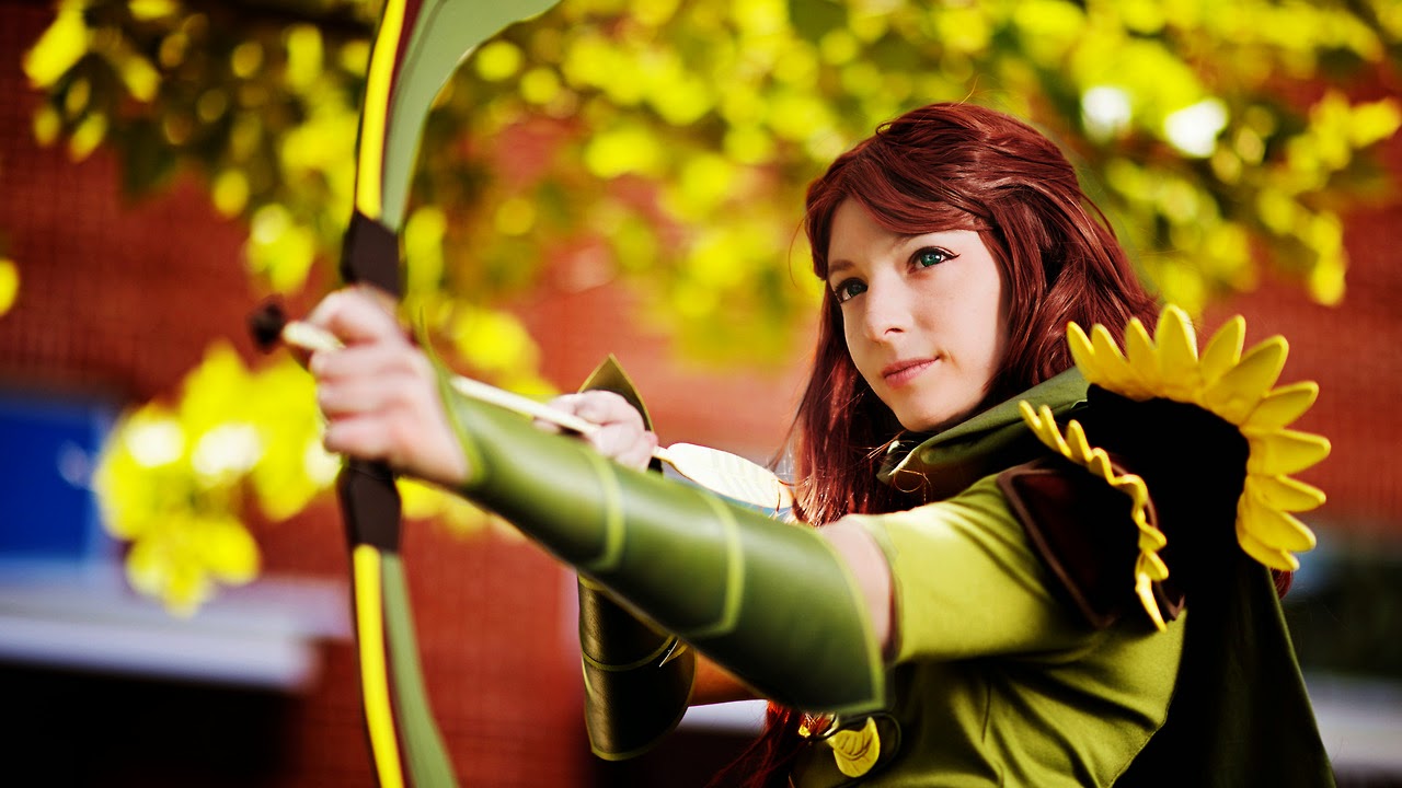 Dota 2 Wallpapers: Dota 2 Cosplay - Windrunner, DotA 2 by bohemophile