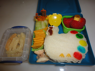 Bento School Lunches : Thanksgiving Turkey bento