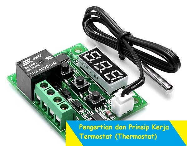 Pengertian dan Prinsip Kerja Termostat (Thermostat) - Siddix