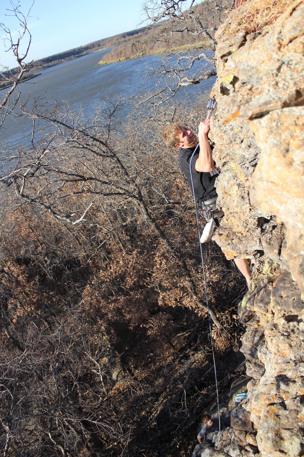 Dashboard Diary: Rock Climbing Lake Mineral Wells + Possum Kingdom