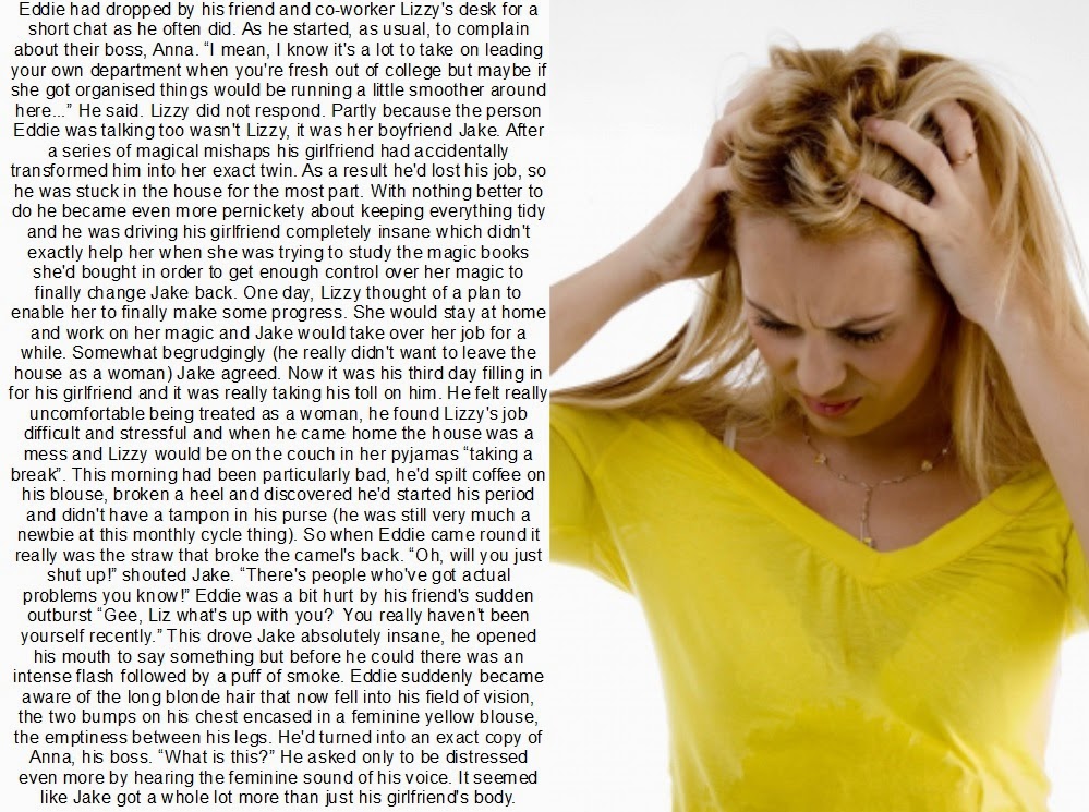 Eveline's Clean TG Captions: Discovering her power (part 3)