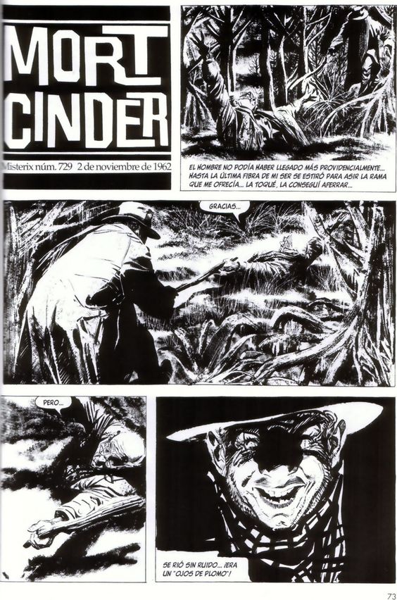 UN UNIVERSO DE VIÑETAS: 1962- MORT CINDER – Hector G.Oesterheld y ...