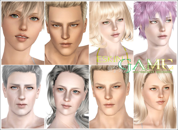 My Sims 3 Blog: ESkin Game by Ephemera