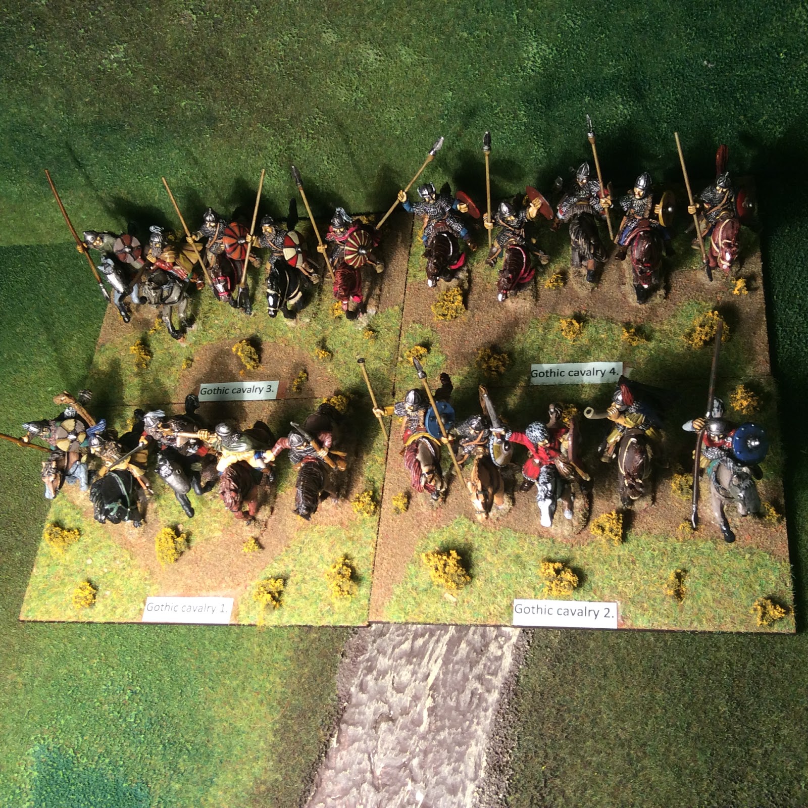 The Northumbrian Wargamer.: 28mm Gothic/Hun cavalry