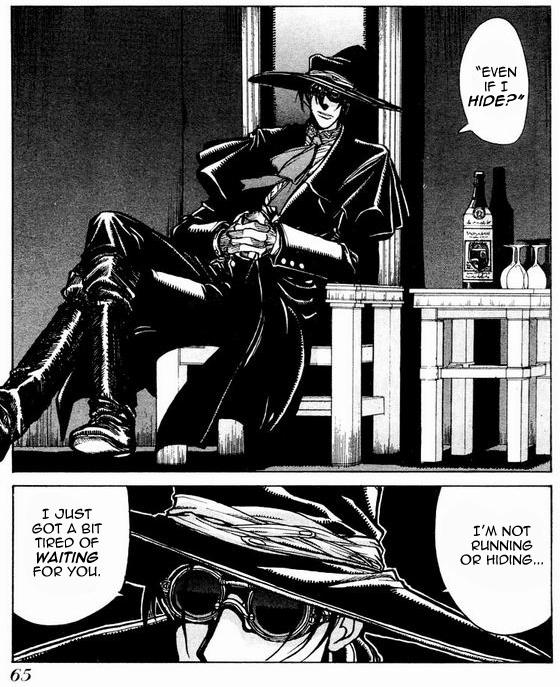 To Have a Curse: Comic Panel of the Week: Hellsing
