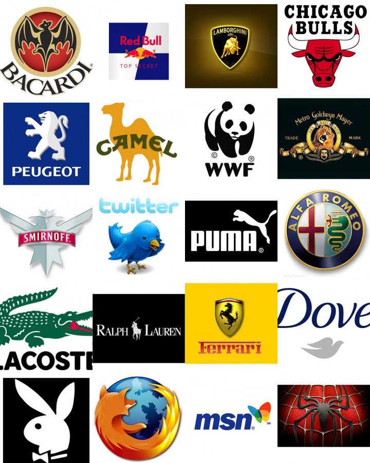 Blog do Du Monquero: Marcas com animais mais famosas