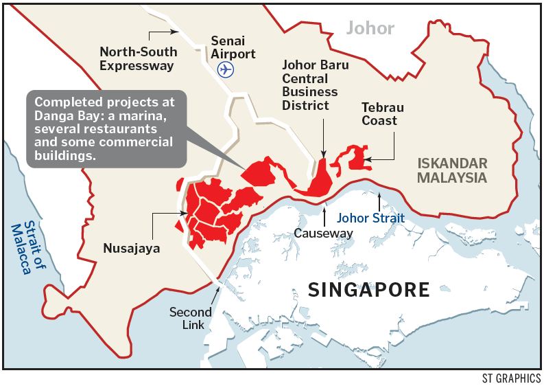 wildsingapore news: Malaysia: Johor unveils new plans for waterfront