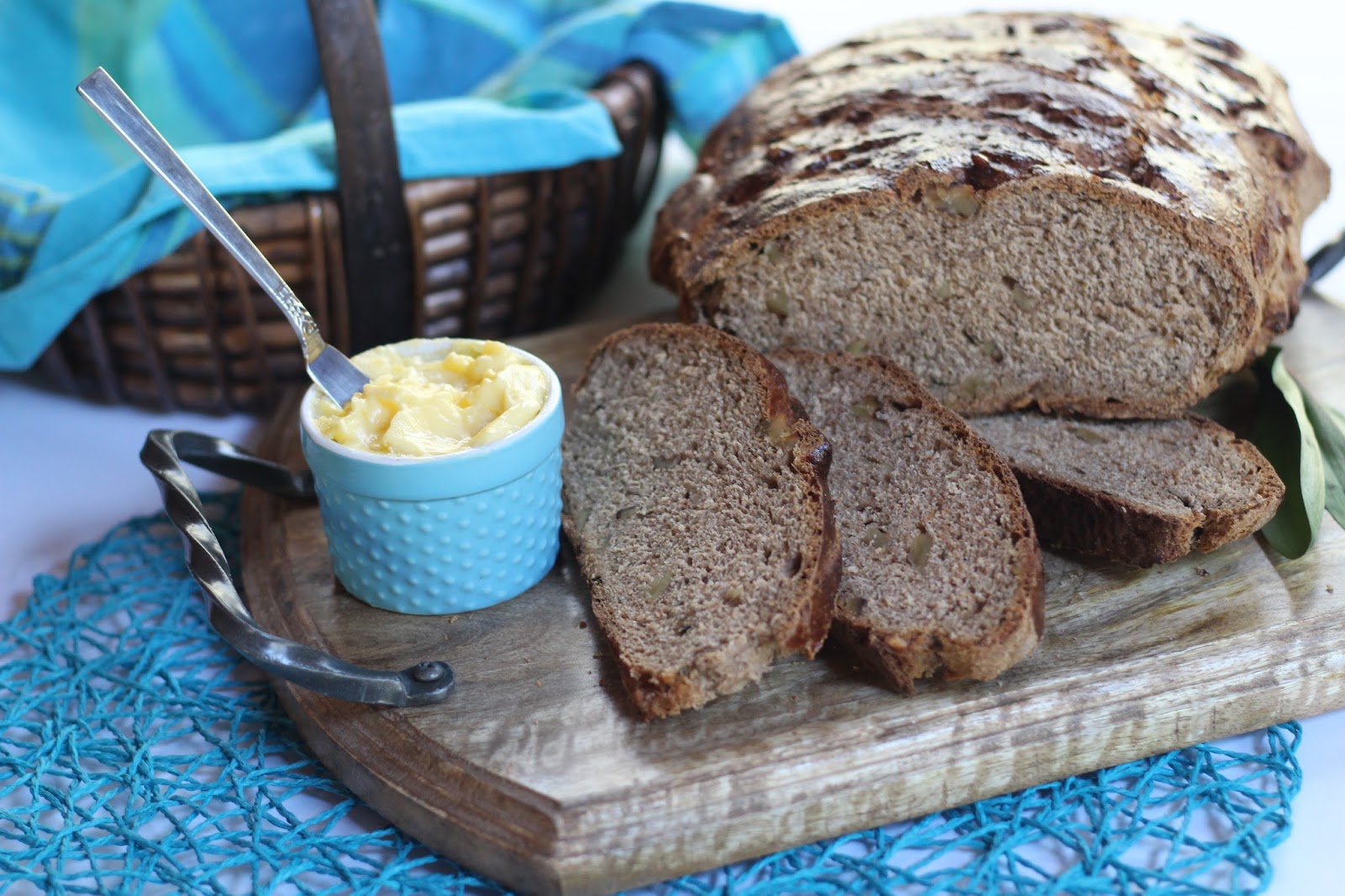 Whole Wheat Ramp Walnut Bread – Diary of a Mad Hausfrau