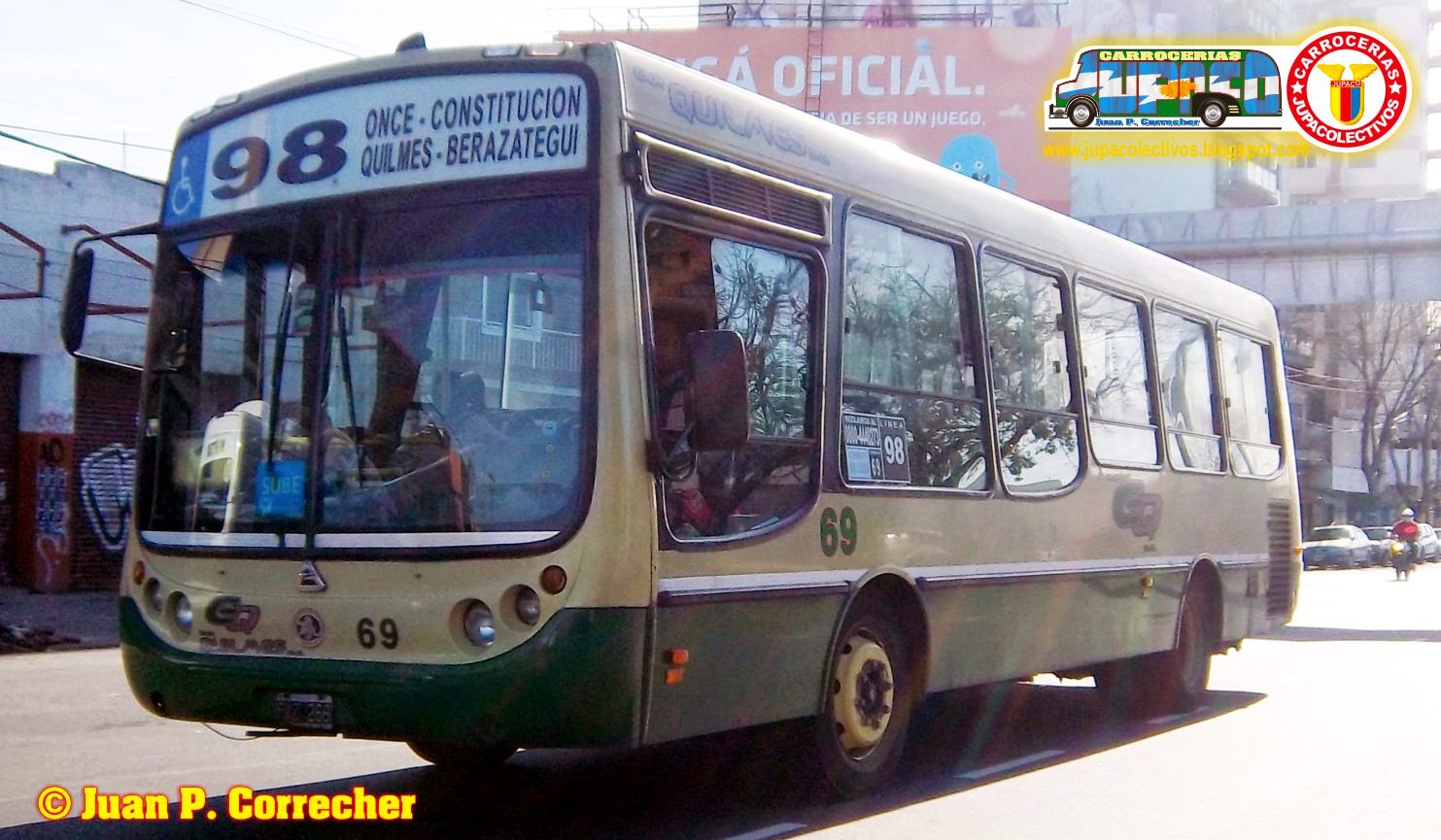 Fotos de colectivos: Expreso Quilmes - Linea 98 (1ª parte)