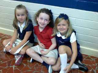 Long Party of Five: First Day of First Grade
