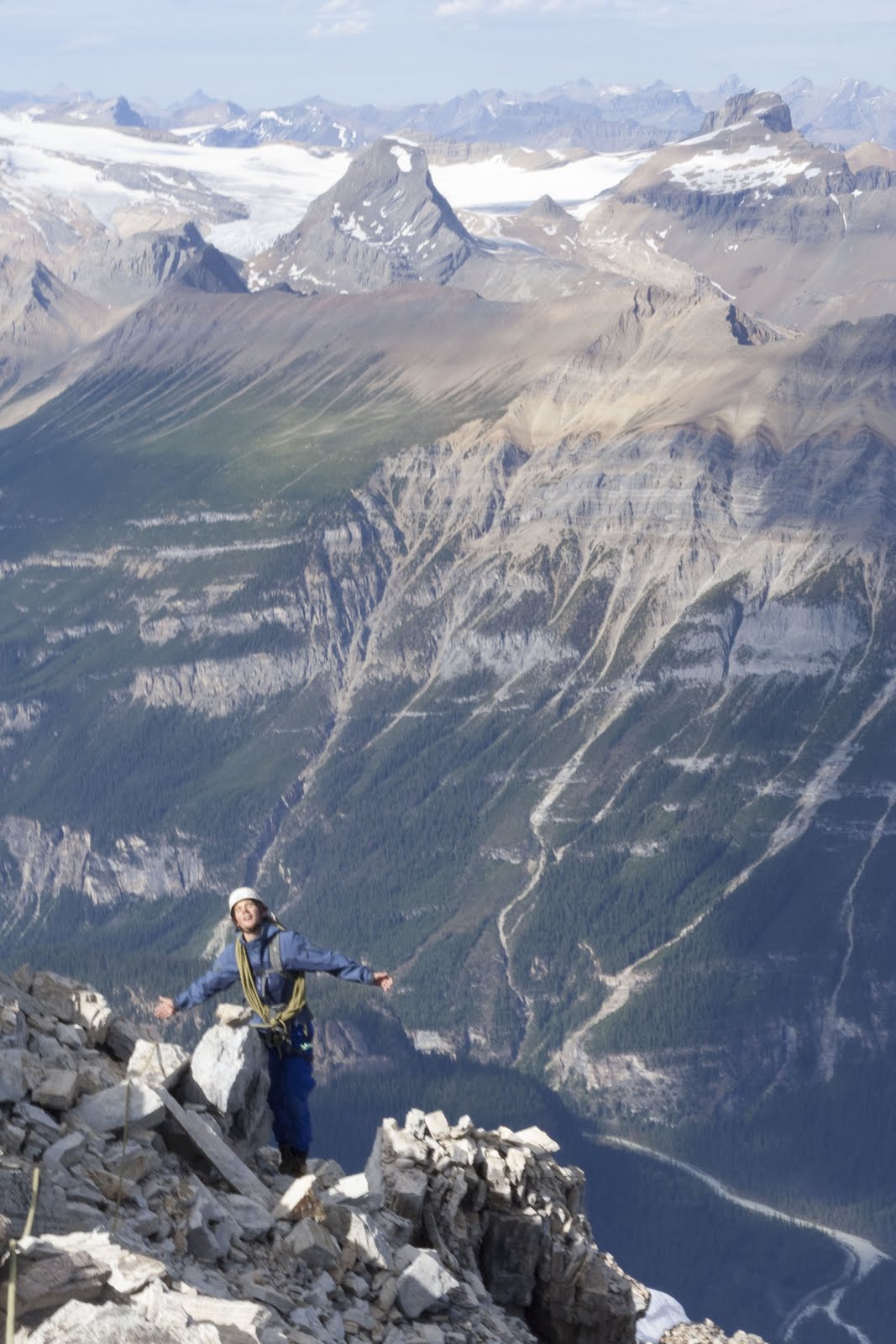 Alpine Lifestyle in the Canadian Rockies: Mt. Stephen, North Ridge III 5.7