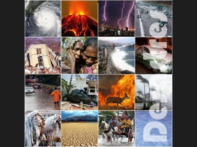 DESASTRES NATURALES: mayo 2016