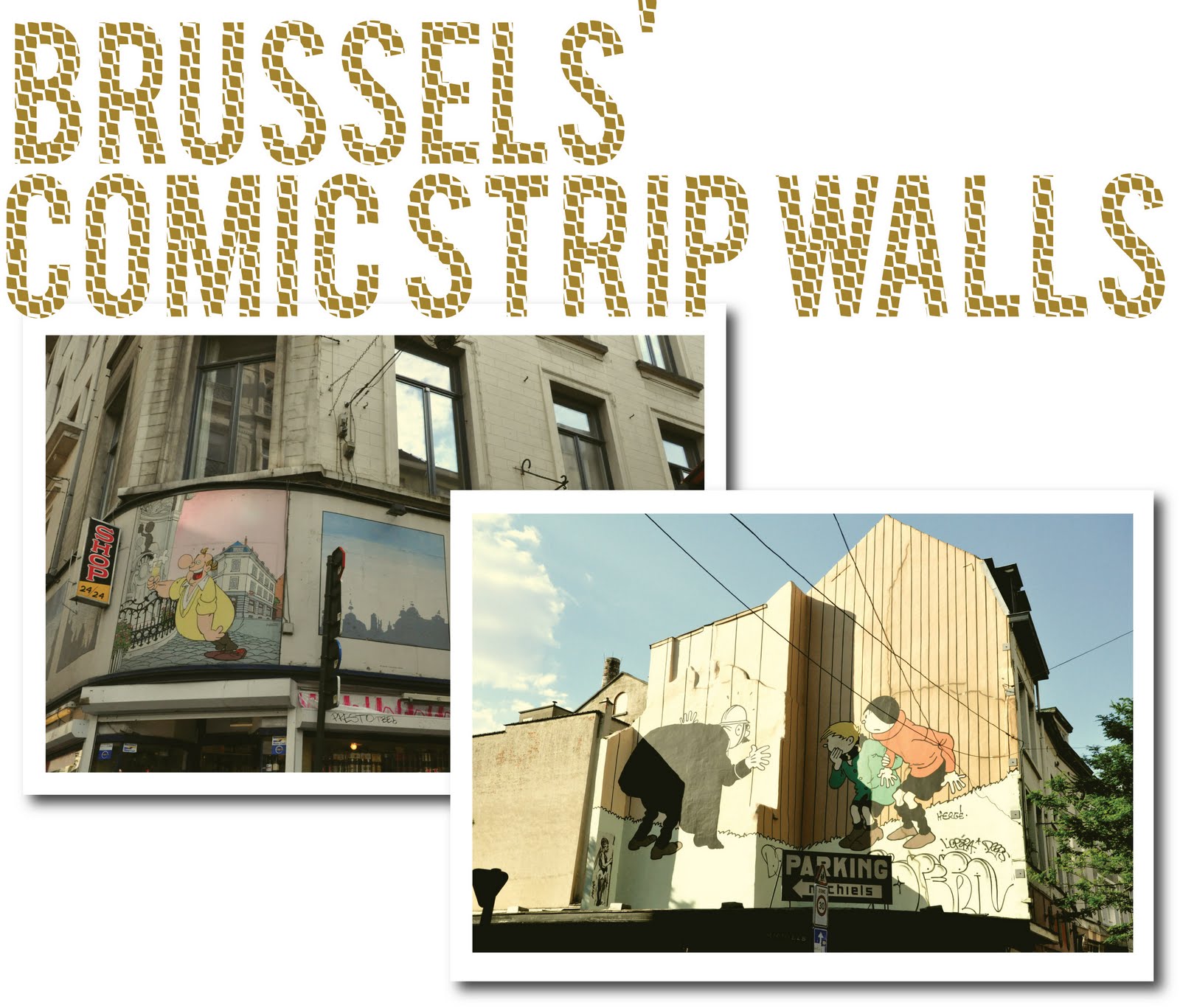 lulu*stellar: comic strip walls