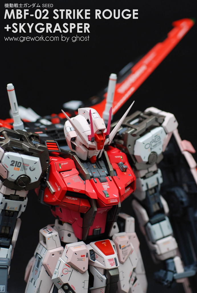 GUNDAM GUY: PG 1/60 Strike Rouge - Customized Build