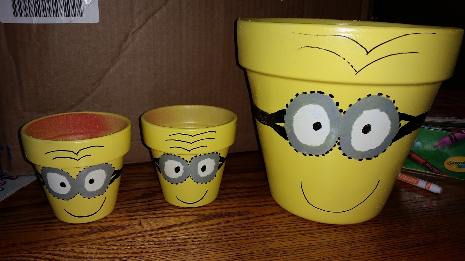 DIY Minion Flower Pot Planters - Mommy's Block Party