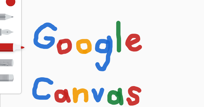 Let's draw it easily with Google Canvas!