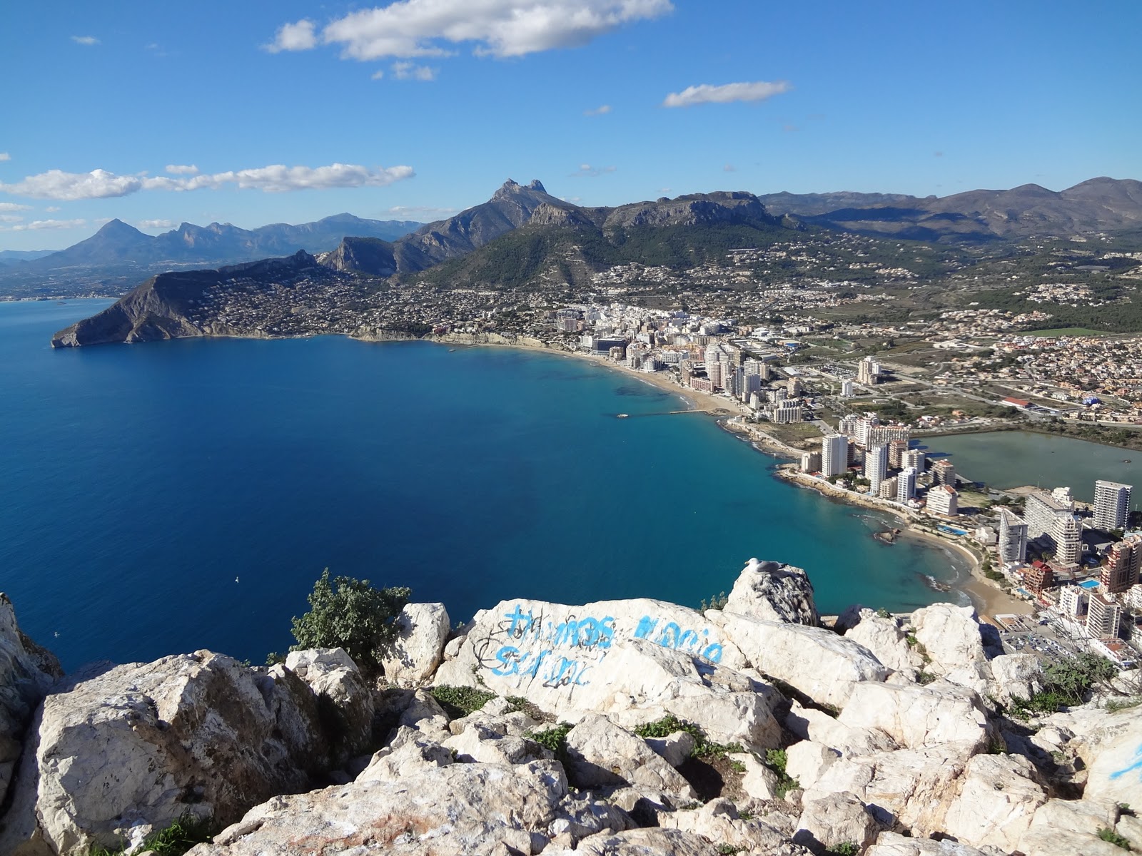 Astrid in the World: Calpe Rock