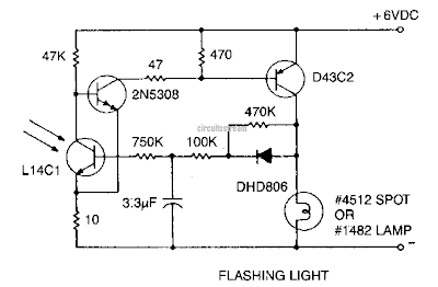 Make a Warning Light and Marker Light Circuit Diagram | Circuits ...