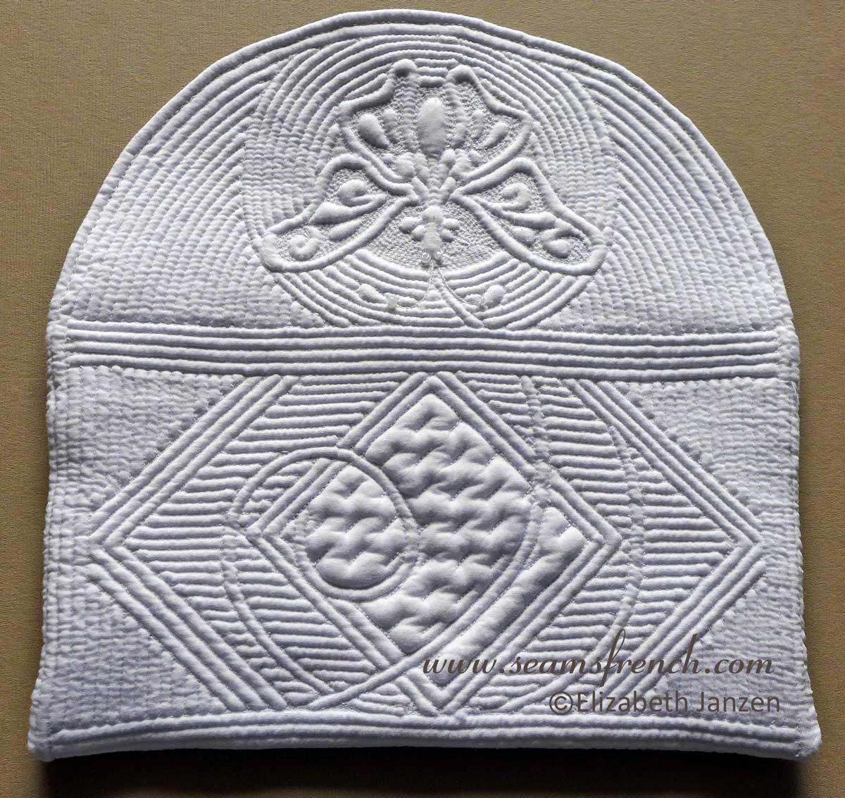 Boutis and Butterflies in a Tri-Fold Pouch