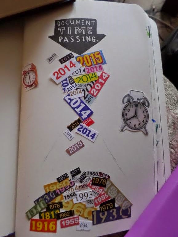 Click's Clan: Wreck This Journal: Document Time Passing