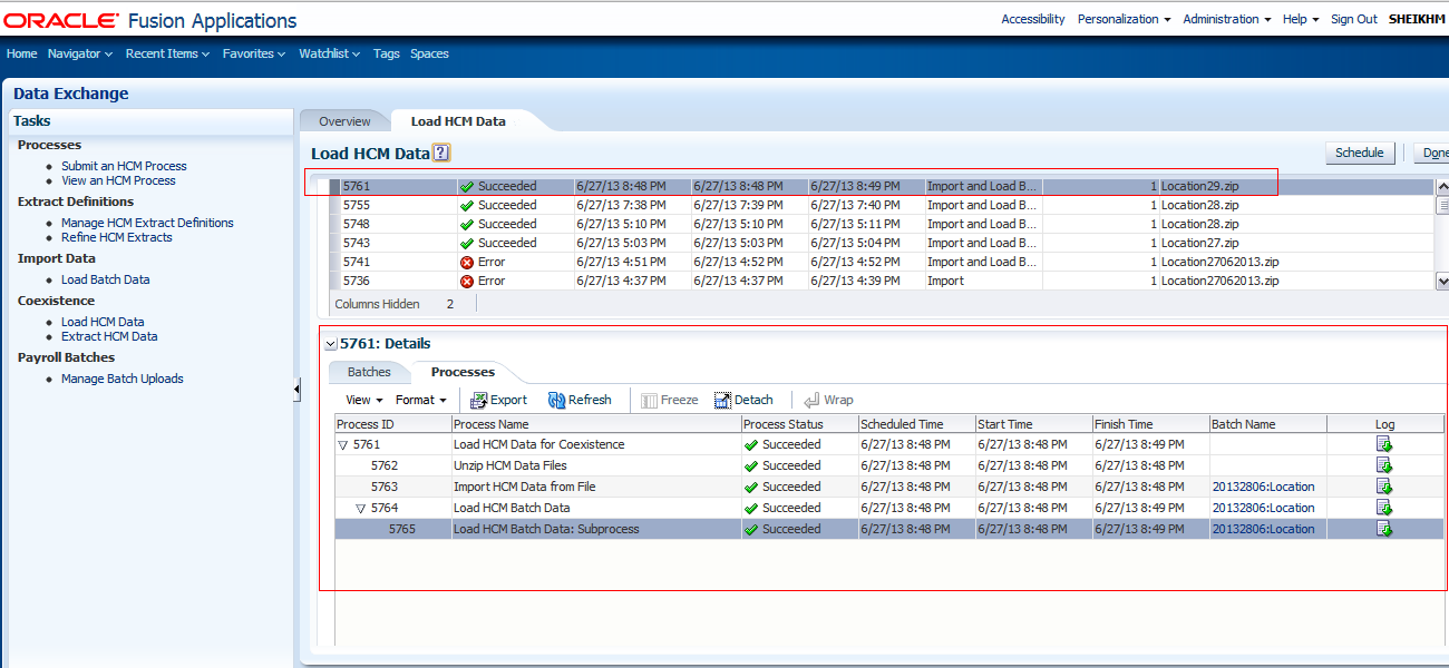 Fusion APPS Quick Start: Fusion Apps - File Based Loader Part - III