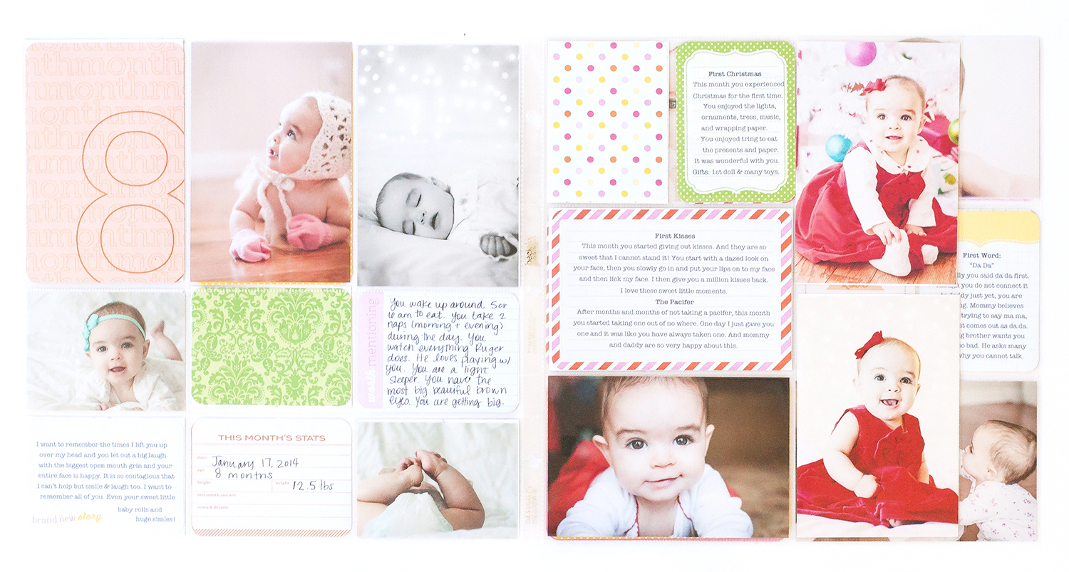 Sweet and Simple: Baby Album Part 2 | Project Life