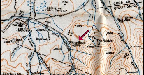 1HappyHiker: Locating the Remains of White Birch Camp (near Bethlehem, NH)
