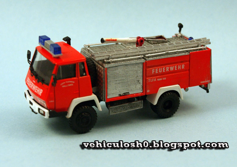 Paquito Models 1/87: ROCO Steyr 91 Feuerwher Hall in Tirol