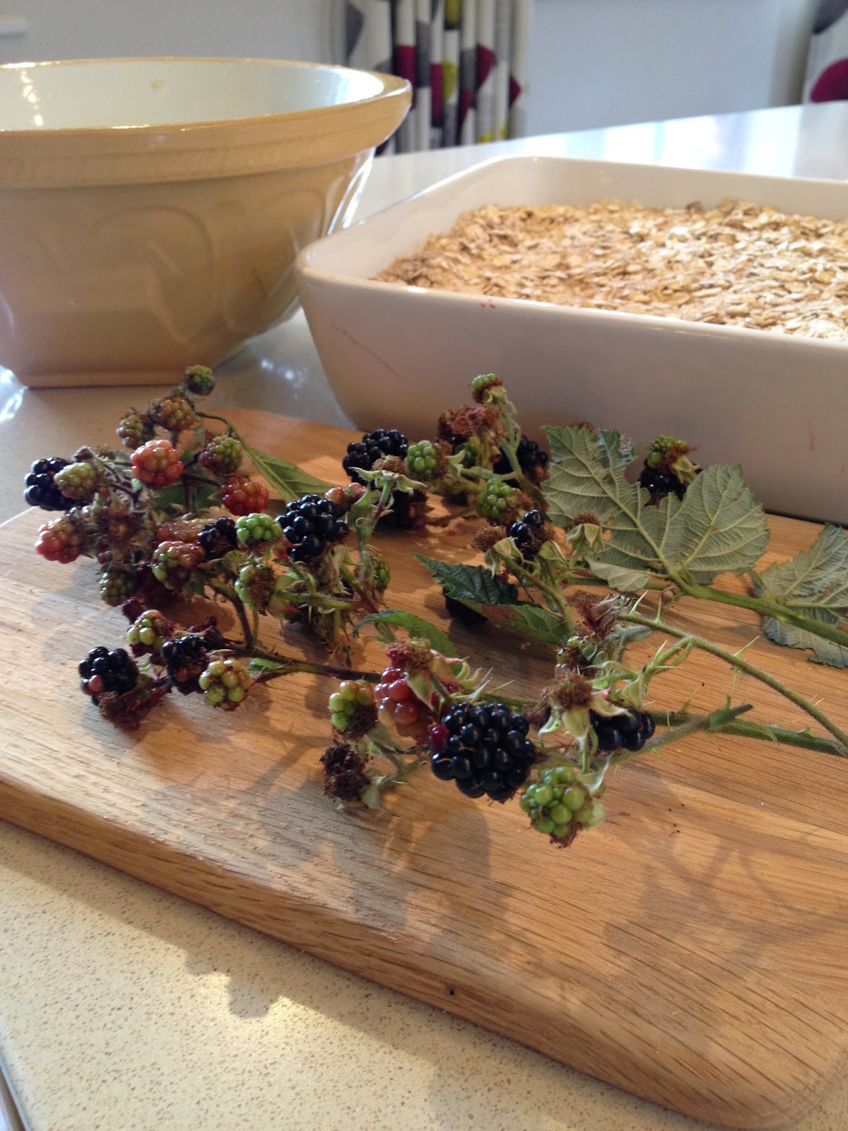 Food - Bramble Apple Crumble - Roses and Rolltops