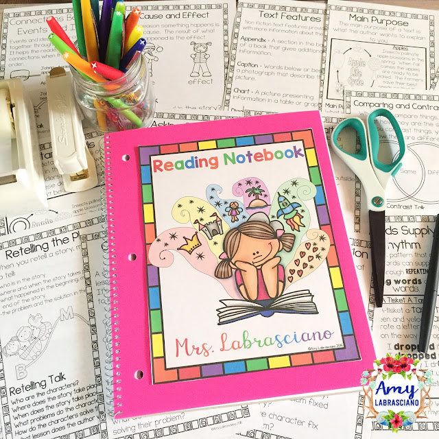 Learning Lessons With Amy Labrasciano: Reading Notebooks Made Easy
