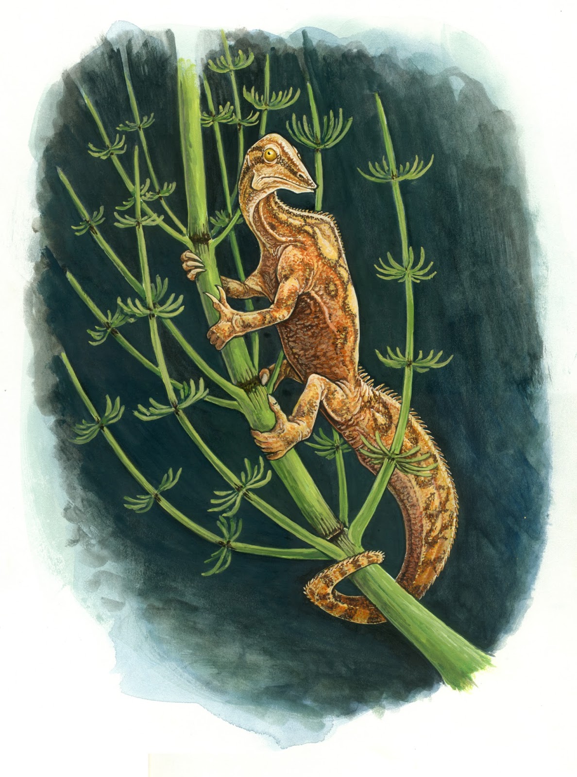 Waxing Paleontological: Monkey Lizards of the Triassic