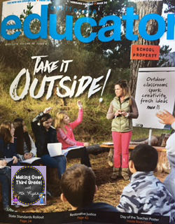Making Over Third Grade!: I Made it Into the Educator Magazine!